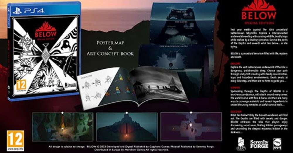 The roguelike action-adventure "BELOW" is coming physically to the PS4 ...