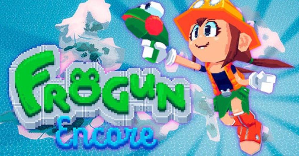 The retro-throwback platformer "Frogun ENCORE" is coming to PC via ...