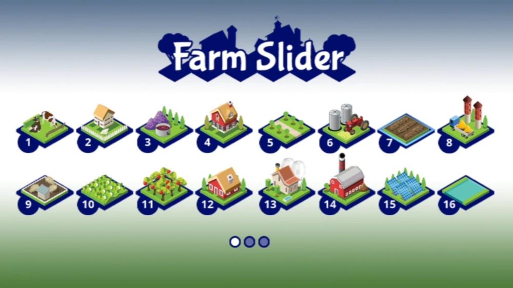 The colorful and minimalistic sliding puzzle game "Farm Slider" is now ...