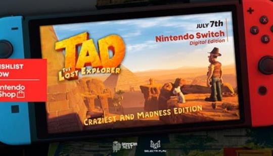 "Tad the Lost Explorer: Craziest and Madness Edition" is coming to the ...