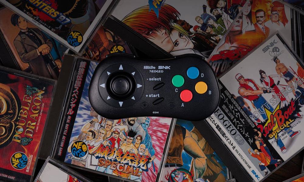 NEOGEO Wireless Controller for PC, Mobile, and Neo Geo Mini Coming From ...