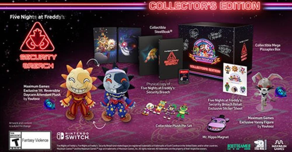 "Five Nights at Freddy’s: Security Breach" is now physically available ...