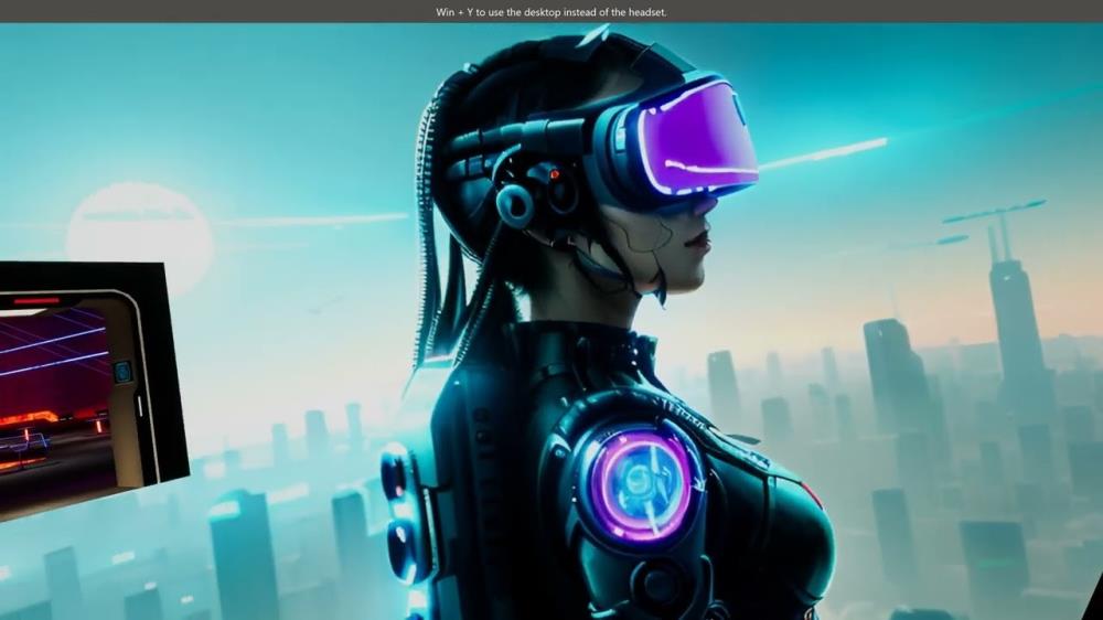 RIFF XR VR Game AI Generated 360 degree Art is incredible - [Cyberpunk ...