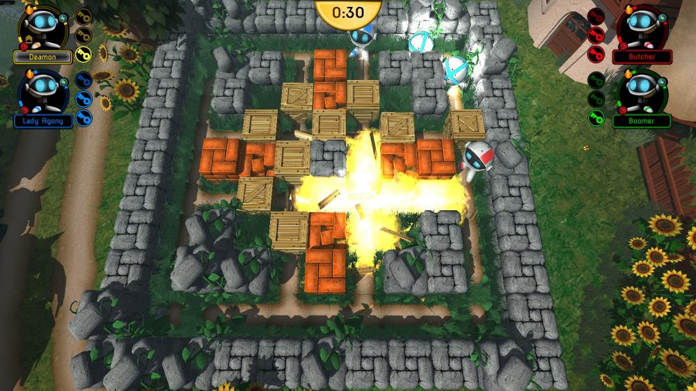 The 3D action bomber game "Dynablaster" is now available for PC and ...