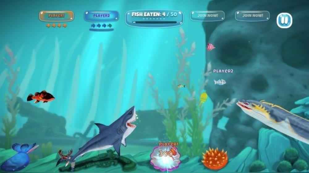 The retro-like underwater action/adventure "SHARK! SHARK!" is now ...