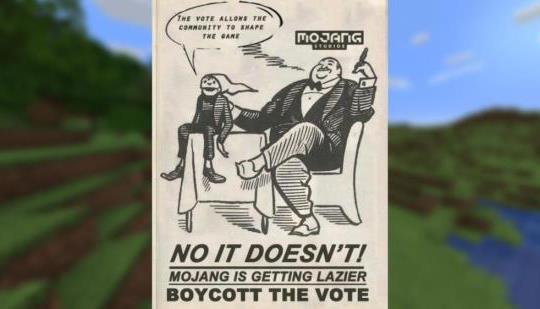 Minecraft Players Create Anti-Mojang Propaganda to End “Lazy” Mob Vote ...