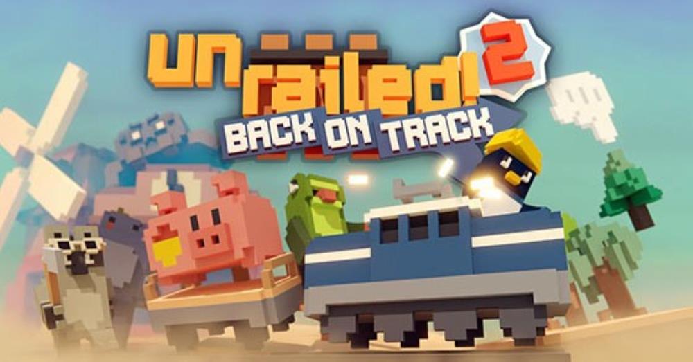 The multiplayer track-building action game "Unrailed 2: Back on Track ...