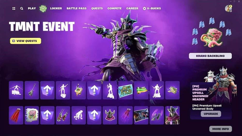 Fortnite x TMNT collaboration to bring free cosmetics, map changes, and ...
