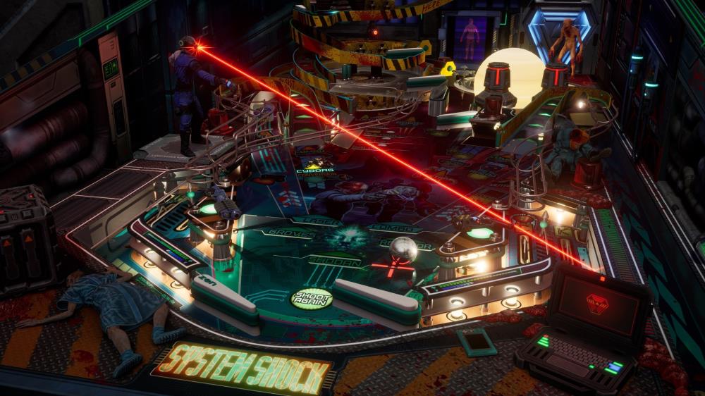 System Shock: Pinball M PS5 Gameplay | N4G
