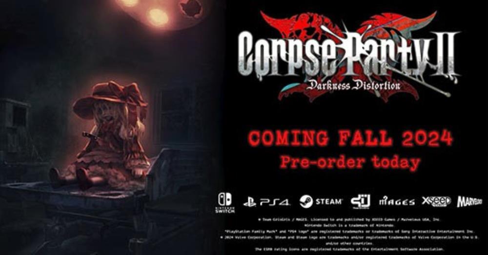 "Corpse Party II: Darkness Distortion" is coming to PC and consoles ...