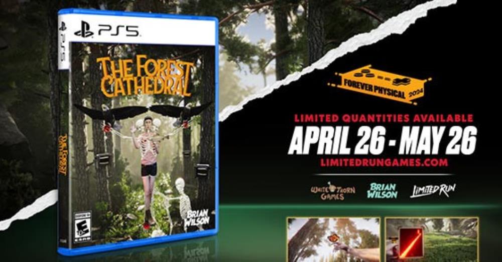 The 2D/3D psychological thriller “The Forest Cathedral” is now physically available for the PS5 ...