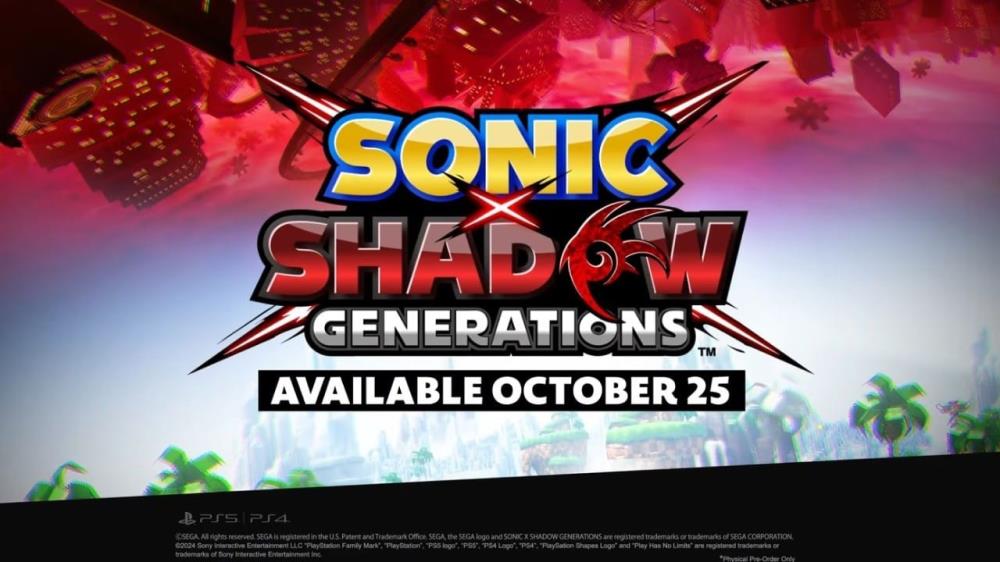 Sonic X Shadow Generations release date announced | N4G