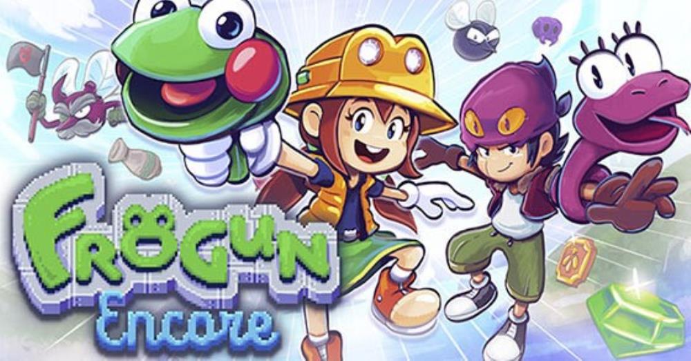 The retro-throwback platformer “Frogun ENCORE” is now available for PC ...