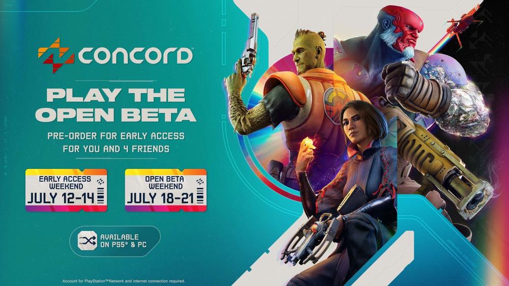 Concord Beta dates announced, Beta Early Access launching July 12 | N4G