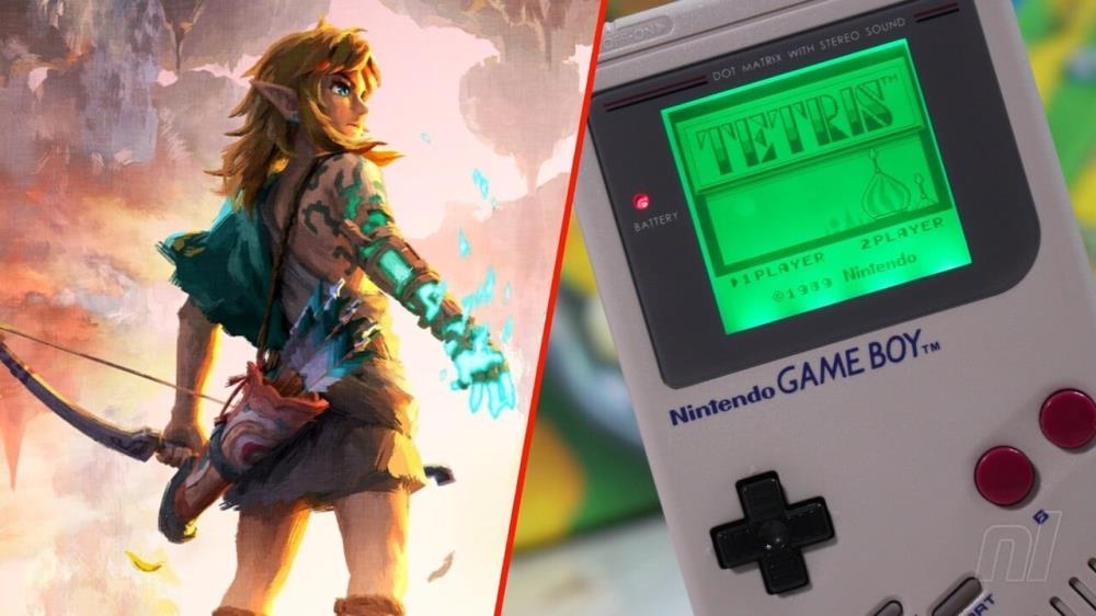 Random: Zelda: Tears Of The Kingdom Cutscenes Get The Game Boy ...