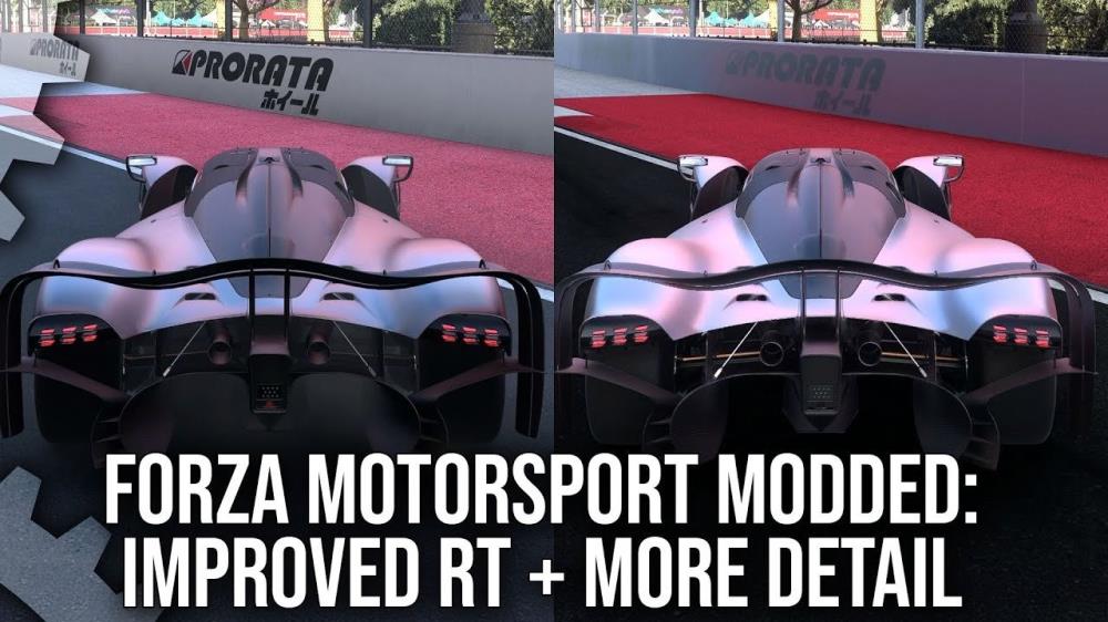 Forza Motorsport PC modded: extra detail and improved ray tracing are ...