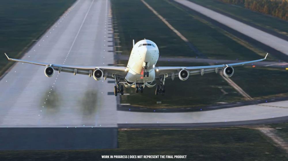 Frankfurt Airport for Microsoft Flight Simulator Showcased, Airbus A340 ...