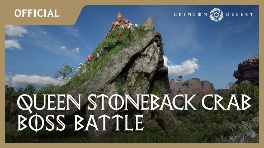 Crimson Desert – Queen Stoneback Crab Boss Battle Gameplay | gamescom 2024 | N4G