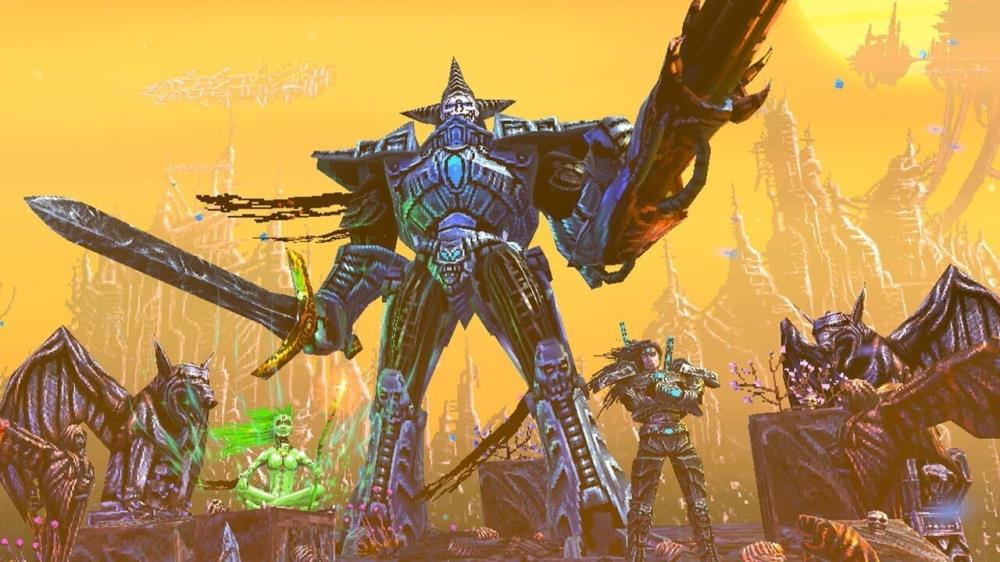 Review: Valfaris: Mecha Therion(Switch) -Steel Mantis Switches To Shmup ...