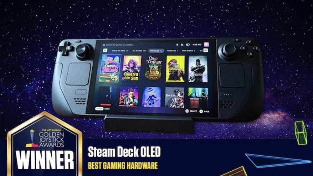 Steam Deck OLED Wins the Prestigious Golden Joystick in the Best Gaming ...