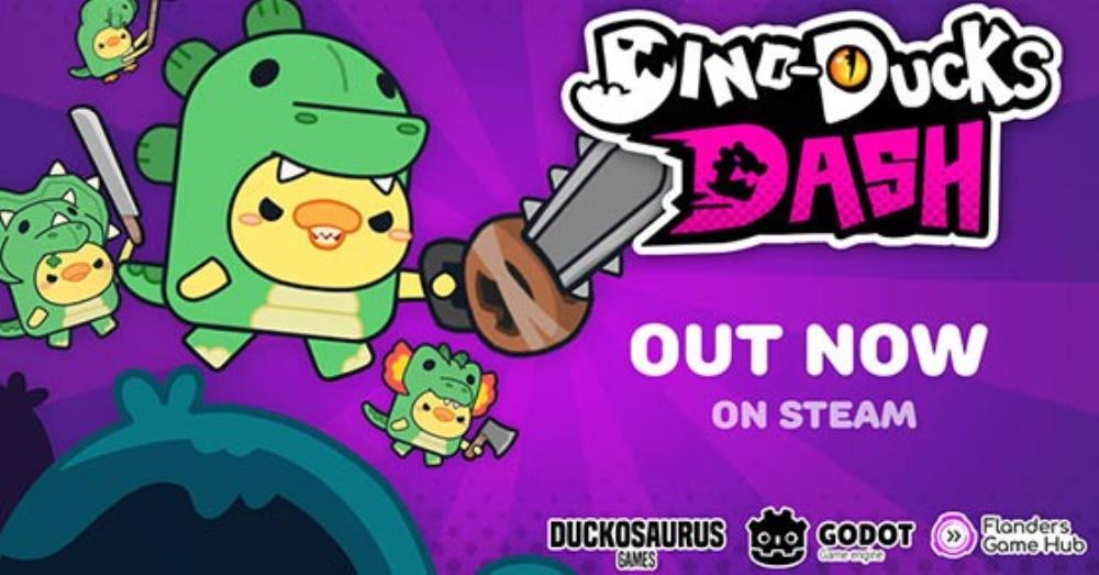 The competitive 2D platformer “Dino-Ducks Dash” is now available for PC ...