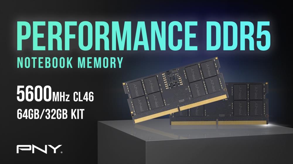 PNY DDR5 SODIMM Kits Announced, Giving You High Performance RAM for ...