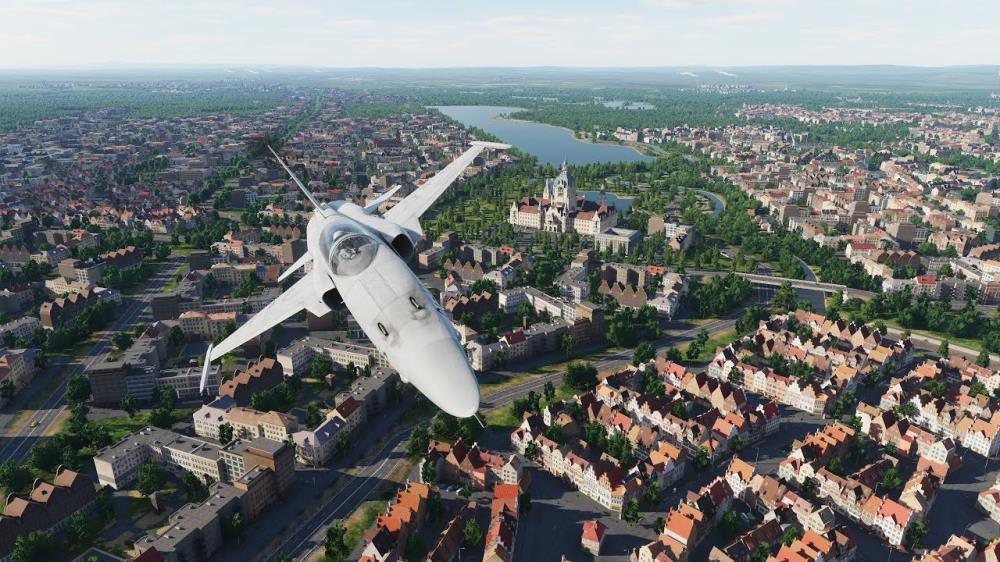 DCS World Cold War Germany Map Shows Hannover, Airports, Airbases, and Interesting Easter Eggs | N4G