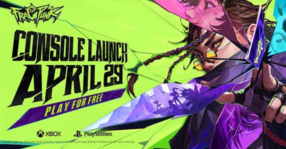 The 5v5 hero based FPS “FragPunk” is coming to consoles on April 29th ...
