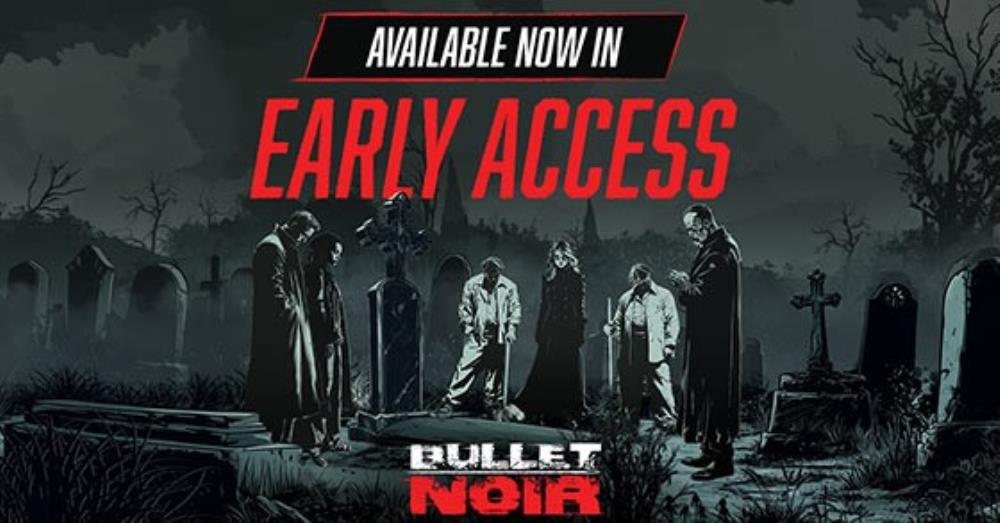 The hyper-stylized twin-stick shooter "Bullet Noir" is now available ...
