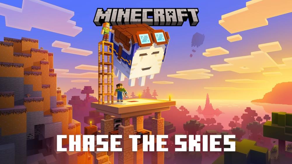 Minecraft “Chase the Sky” Game Drop and Vibrant Visuals Update Gets ...