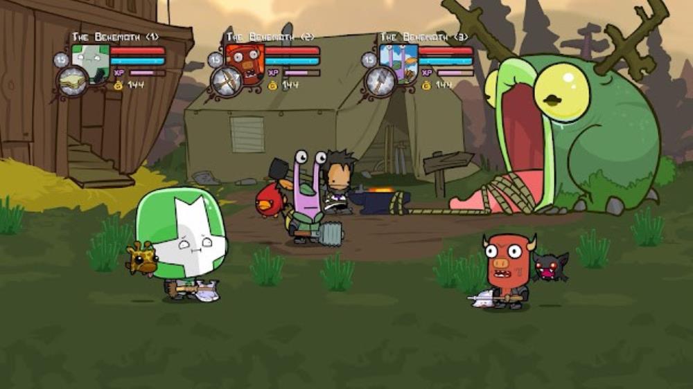 Castle Crashers Painter Boss Paradise DLC Launches August 6th, Template ...