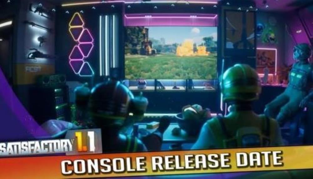 Satisfactory Console Release Date Trailer | N4G