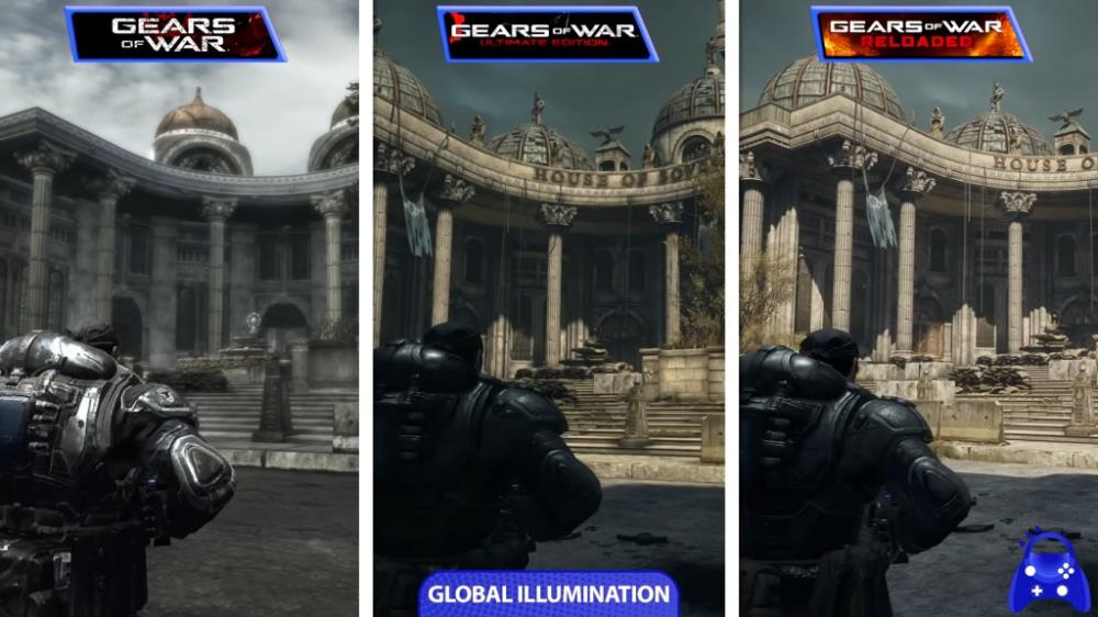 Gears of War Reloaded Final Graphics Comparison to Original and Ultimate Editions | N4G