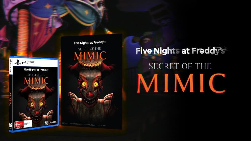Five Nights at Freddy’s: Secret of the Mimic Physical Edition Announced ...