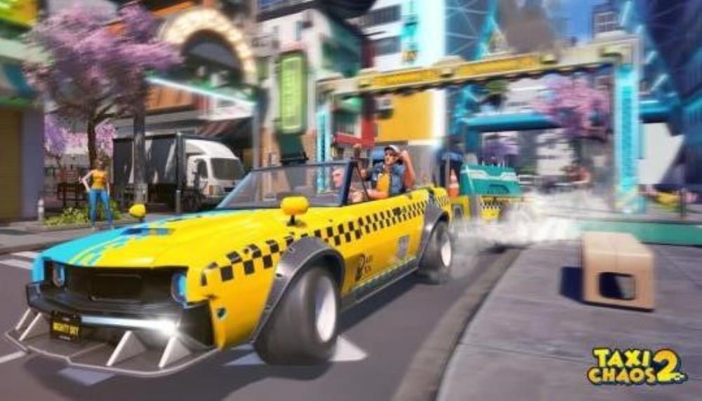 Taxi Chaos 2 is a Crazi Taxi clone with a sci-fi twist | N4G