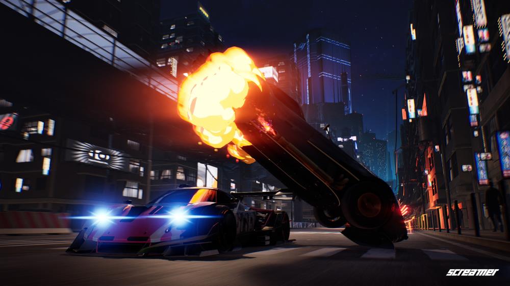 Screamer Hands-On Preview - A Twin-Stick Racer With Style | MP1st | N4G