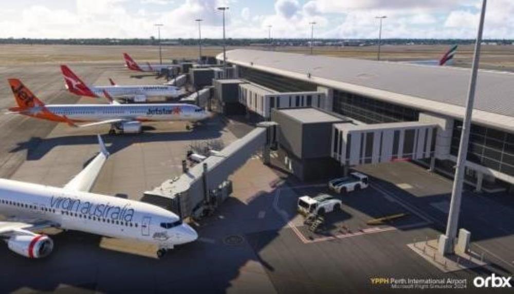 Perth Airport for Microsoft Flight Simulator 2024 and MSFS 2020 ...