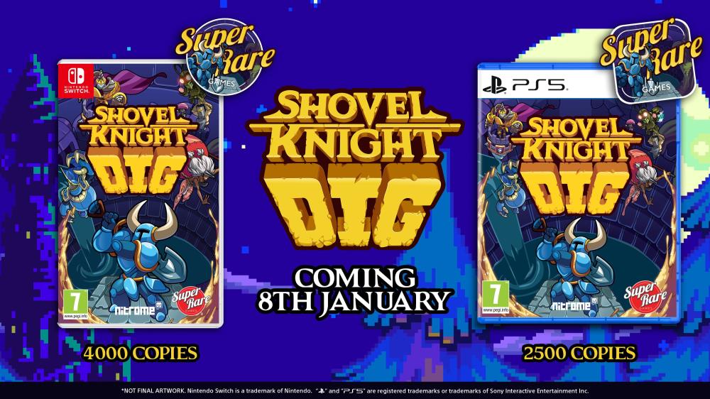 Shovel Knight Dig PS5 and Switch physical edition announced | N4G